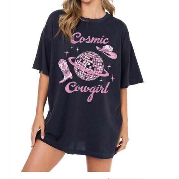 zutter | Tops | New Zutter This Cosmic Cowgirl Disco Ball Graphic ...